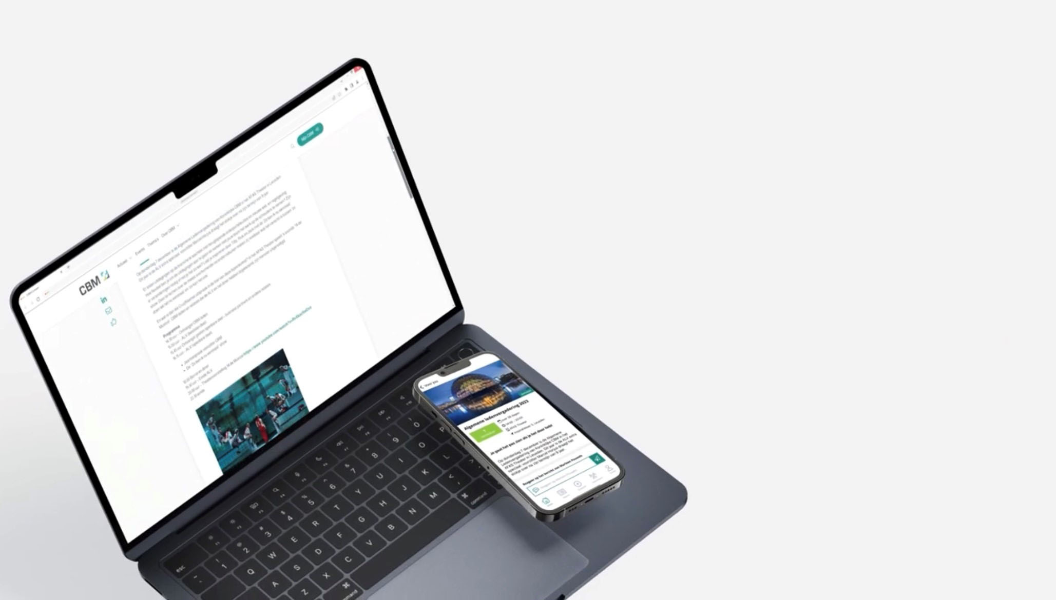 Nu Beschikbaar De Cbm Connect App Cao Koninklijke Cbm